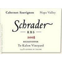Schrader Cellars RBS Beckstoffer To Kalon Cabernet Sauvignon Californi ...